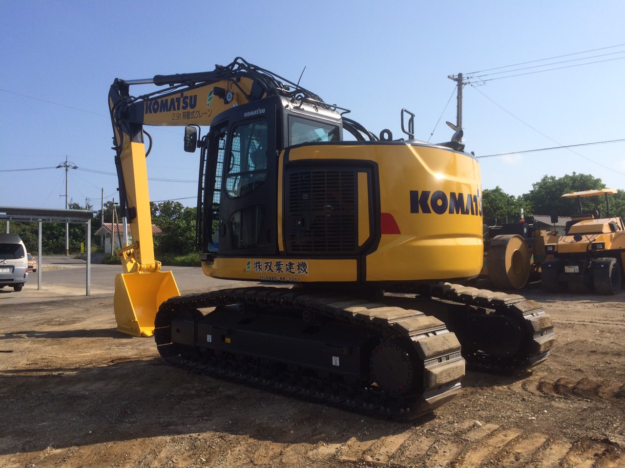 新機種入荷情報♪(コマツ建機PC228US-10) - 沖縄県石垣島の株式会社 双葉建機 フタバレンタカー